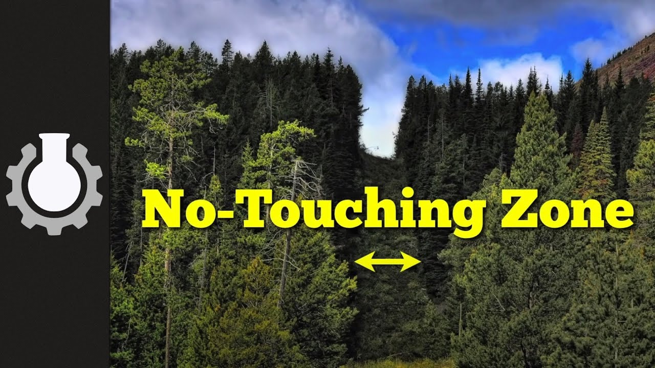 The bizarre "no-touch zone" between the U.S. and Canada.