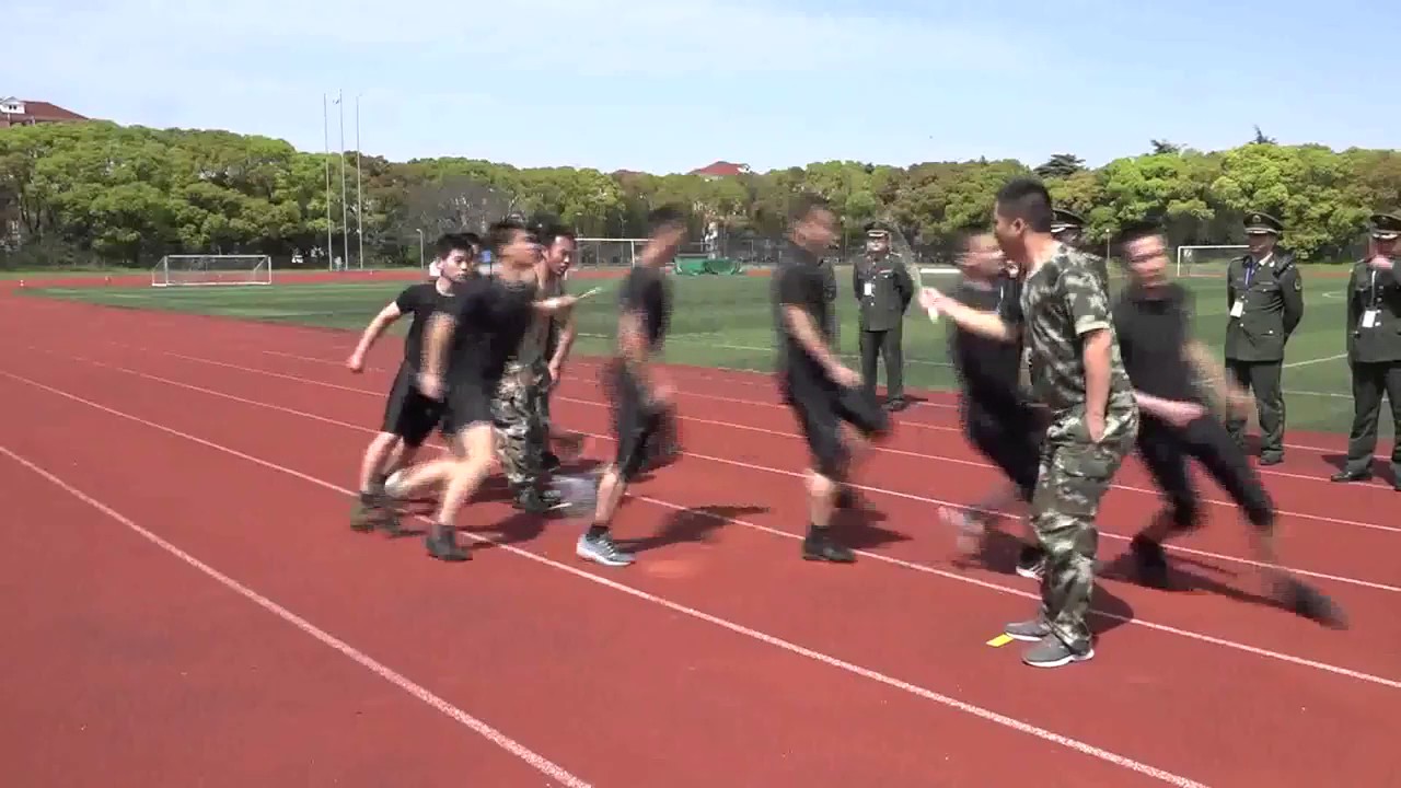 Firefighters' insane jump rope skills.