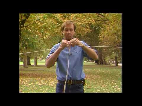How to tie a string around the world.