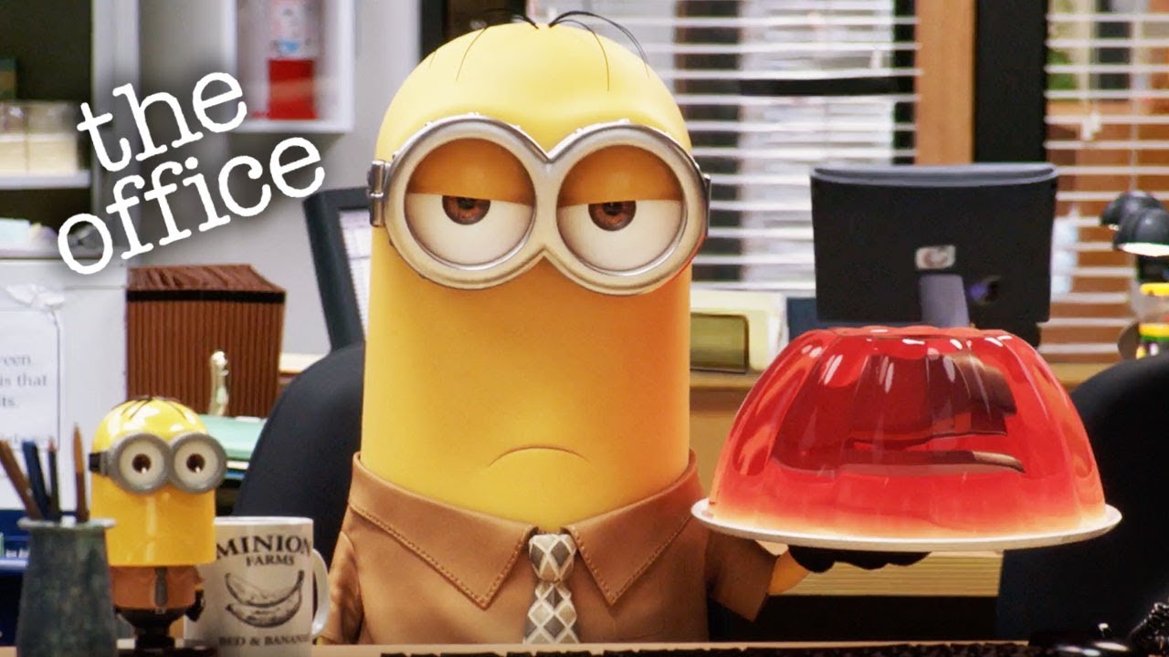 Minions take over opening scenes of 'The Office.'