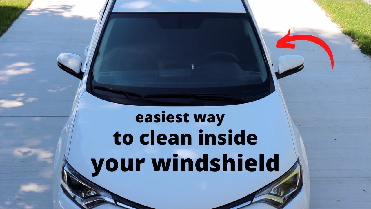 The easiest way to clean your windshield.