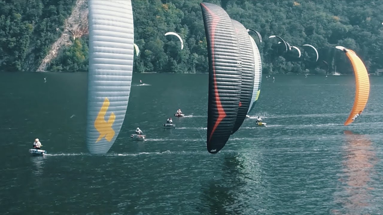 Formula kite racing is breathtaking.