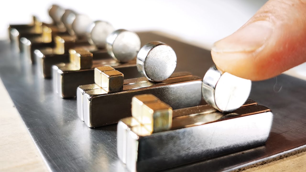 Magnets create music.