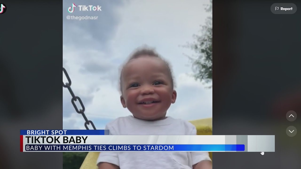 TikTok baby goes viral.