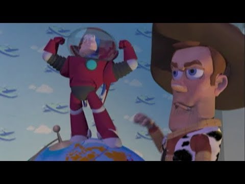 Old test animation of 'Toy Story.'