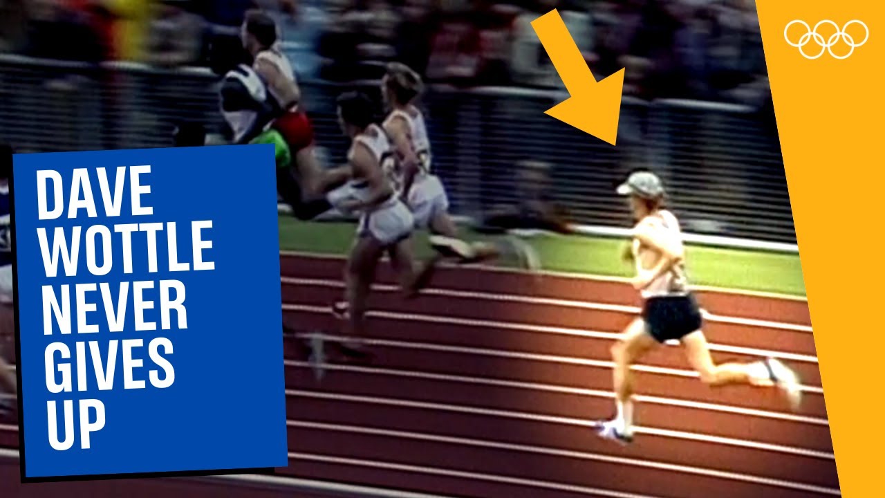 Olympic runner Dave Wottle on things looking hopeless.