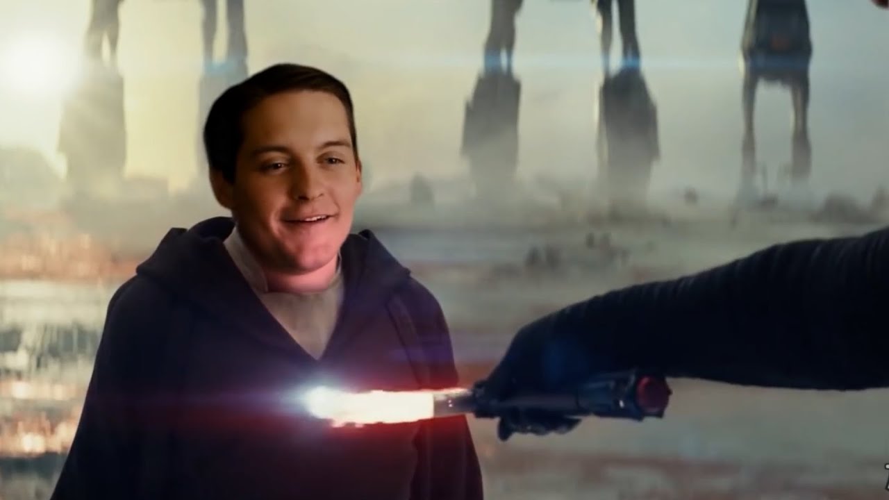 Bully Maguire bullies Kylo Ren.