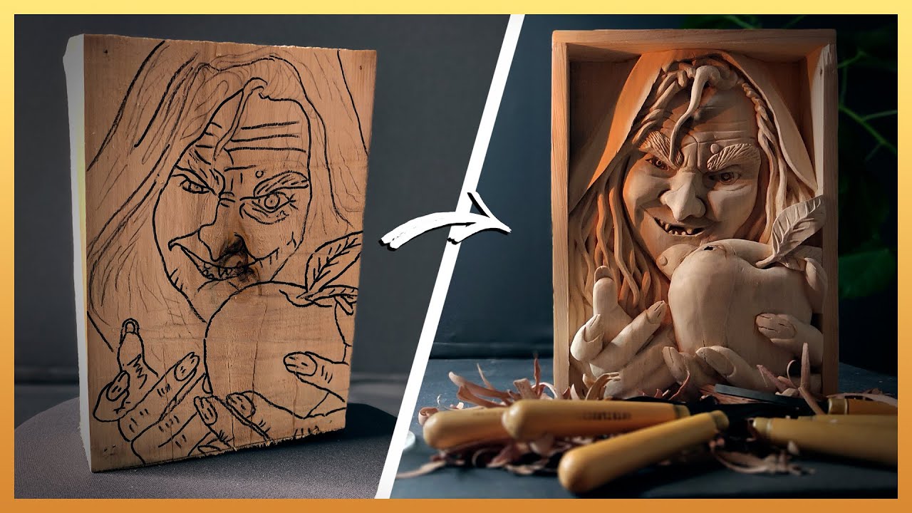 How to make amazing 3D wood portraits.