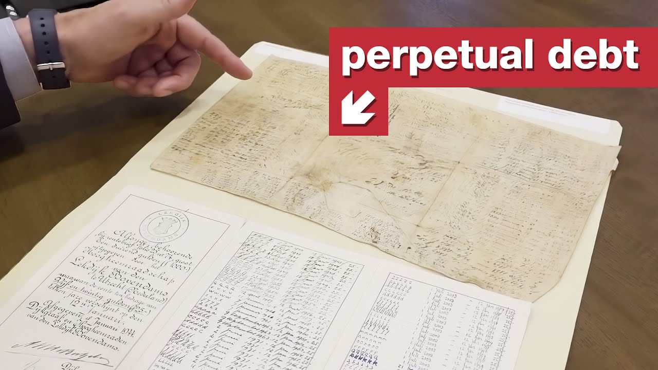 Centuries-old debt that's still paying interest.