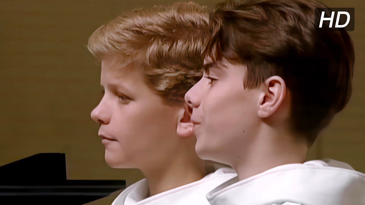 Little Singers of Paris perform a 'Duet for Cats.'