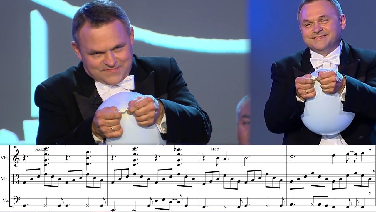 Balloon in orchestra sounds surprisingly amazing.