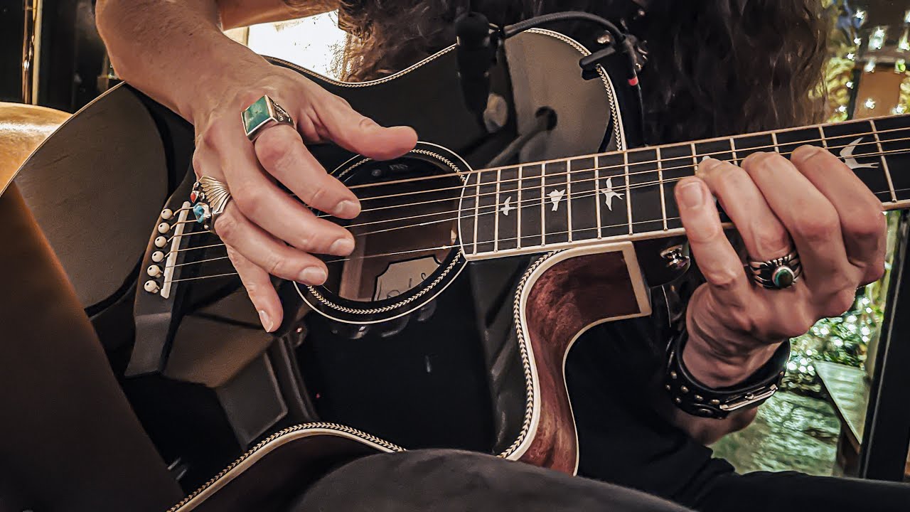 'Wish You Were Here' acoustic guitar cover.