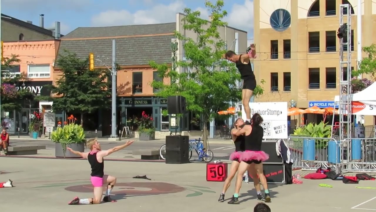 Special Quatuor Stomp performance.