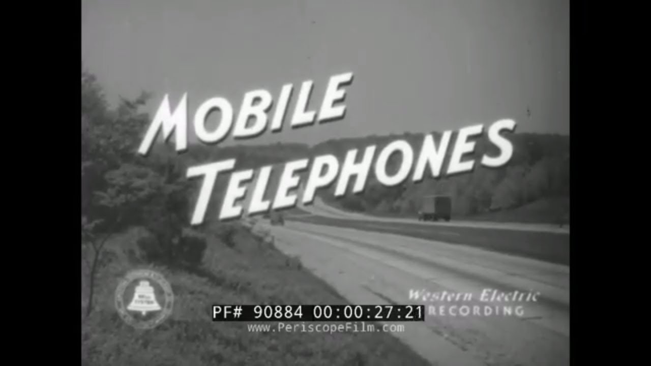 Real 1940s "mobile phones."