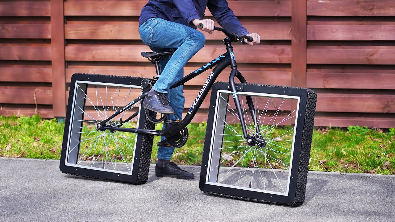 Insane square cycling.