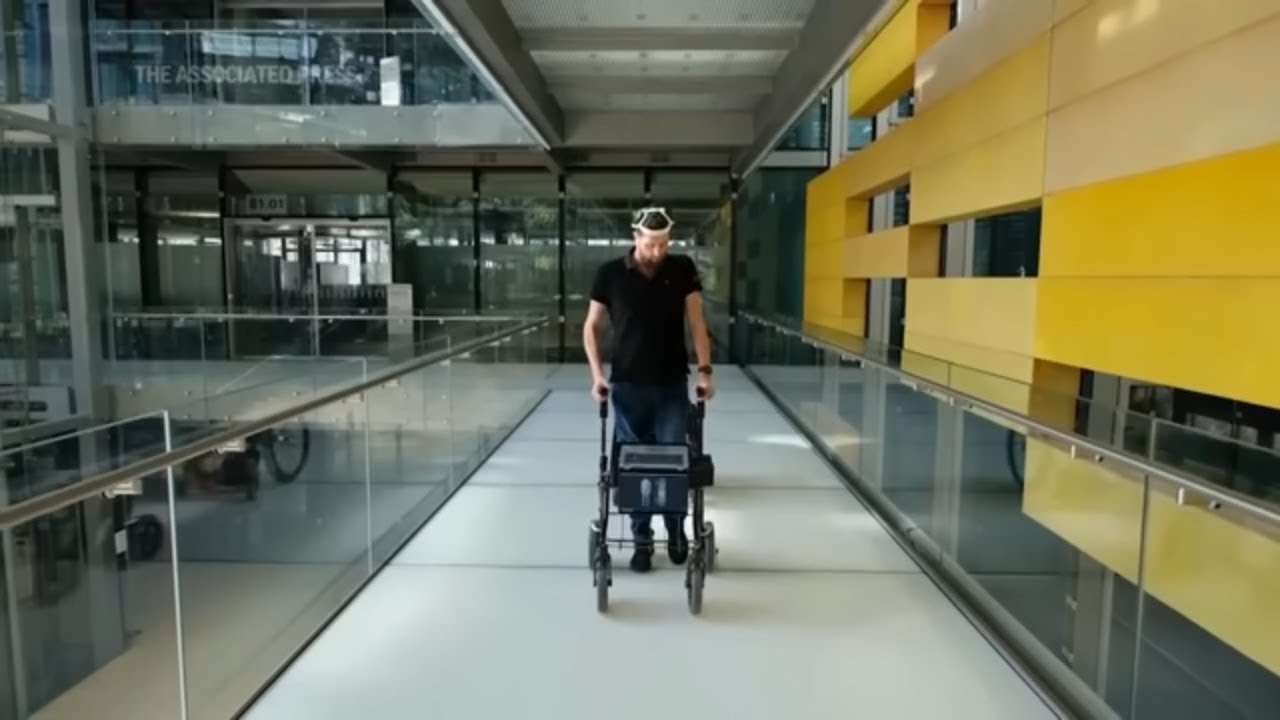 Paralyzed man walks after brain connected to Bluetooth.