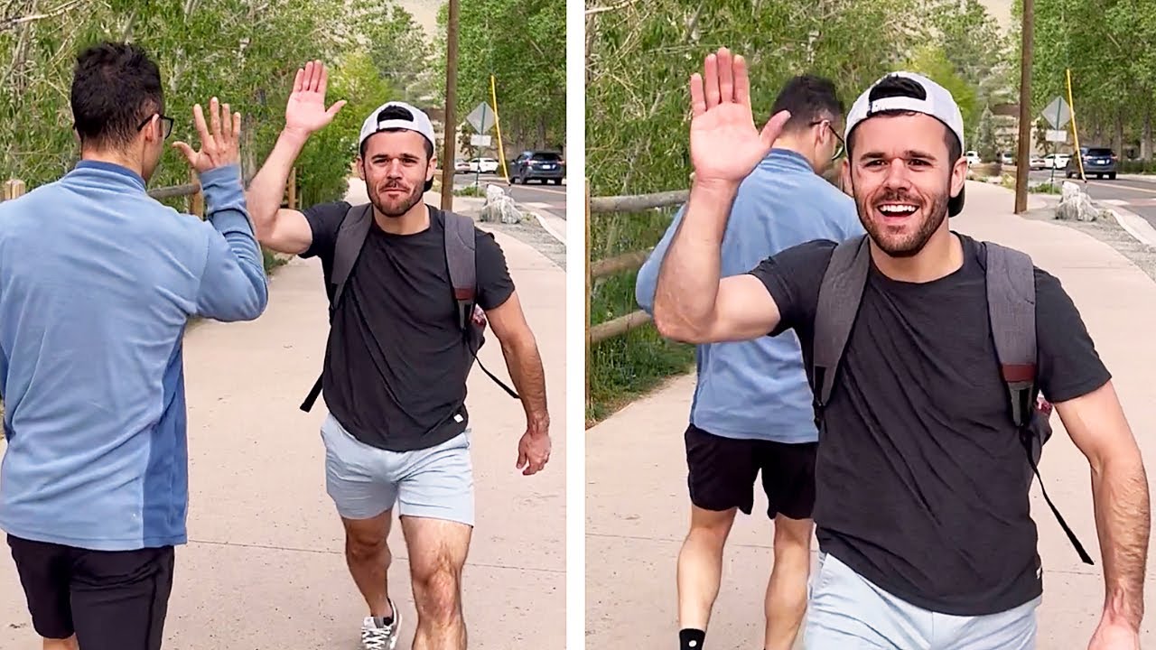 Awkward moments in public.