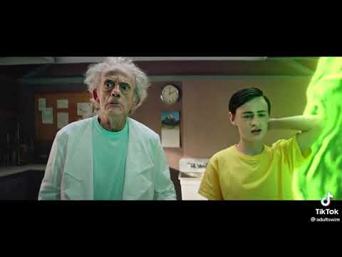 Doc Brown crashes 'Rick and Morty.'