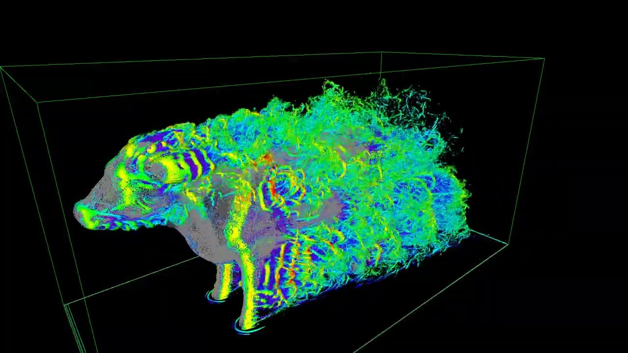 Aerodynamics of a cow.