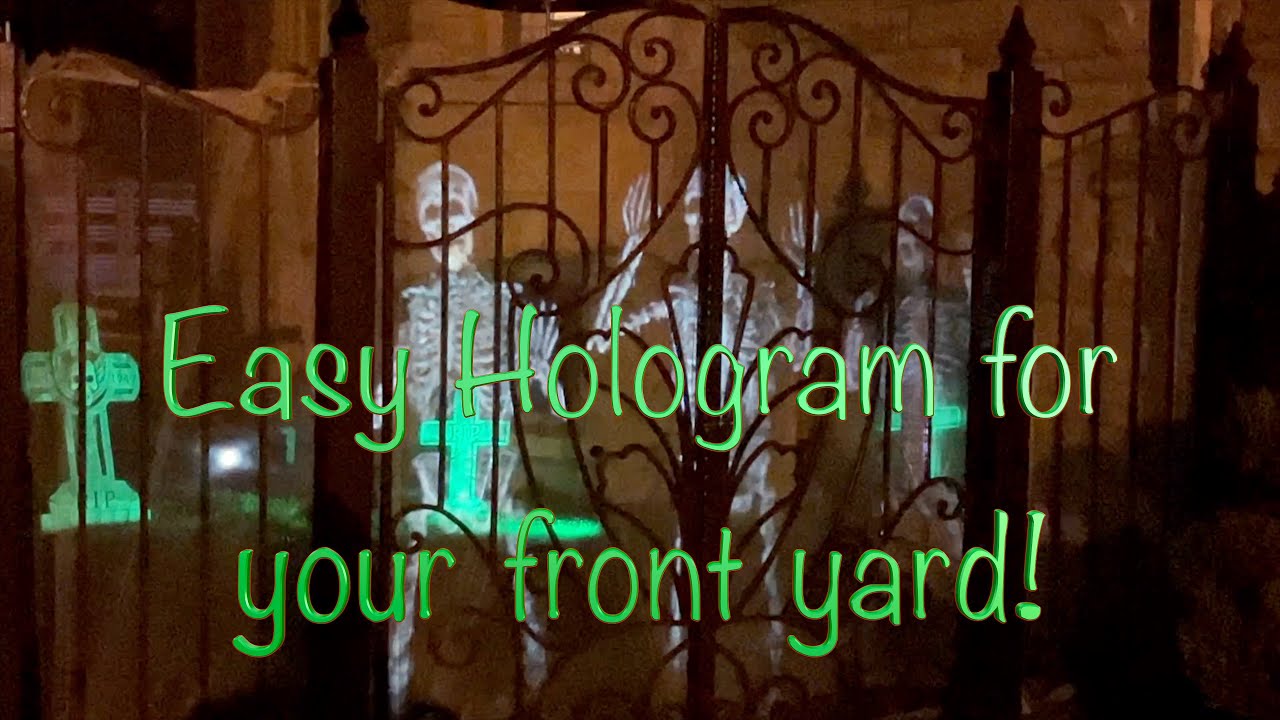 Easy Diy Halloween Hologram