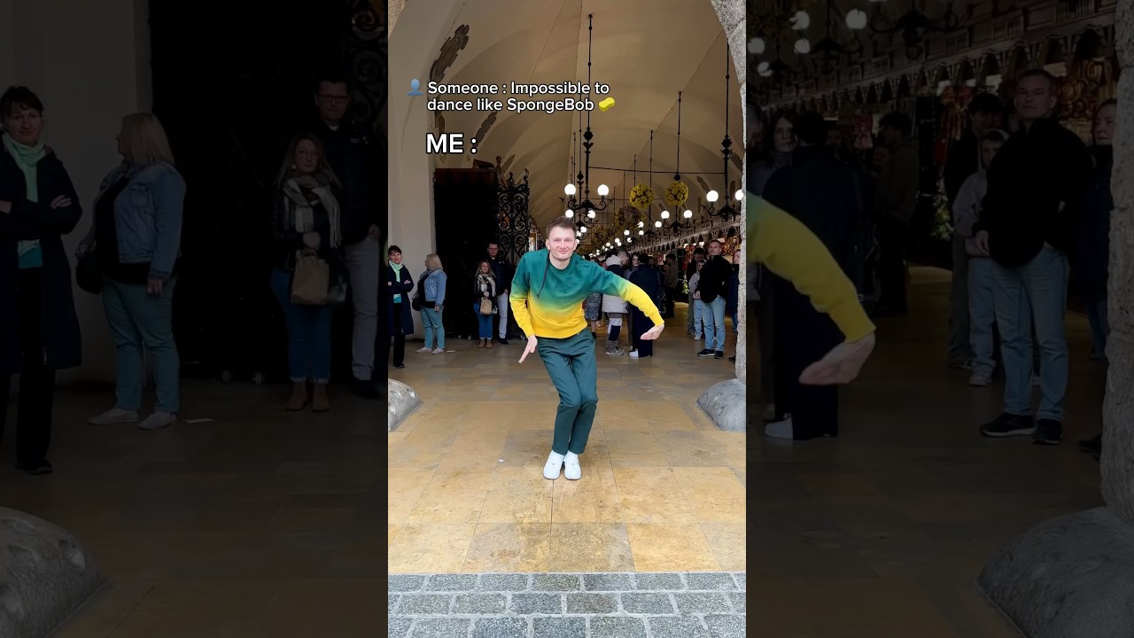 Dancing Like Spongebob