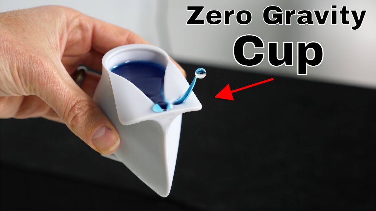 How does the space cup work?
