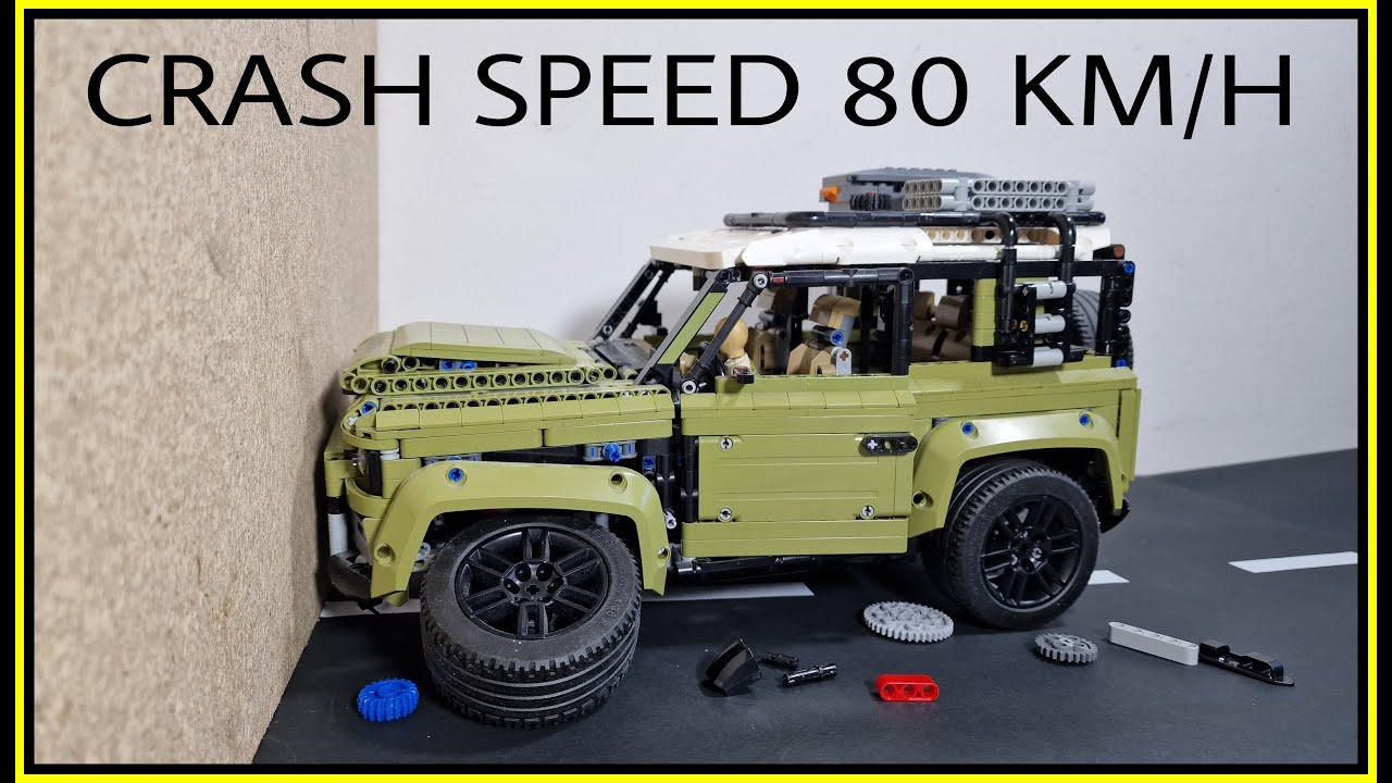 LEGO Technic crash tests.