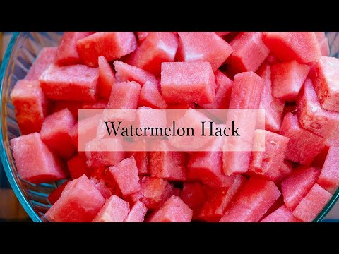 Watermelon Serving Hack