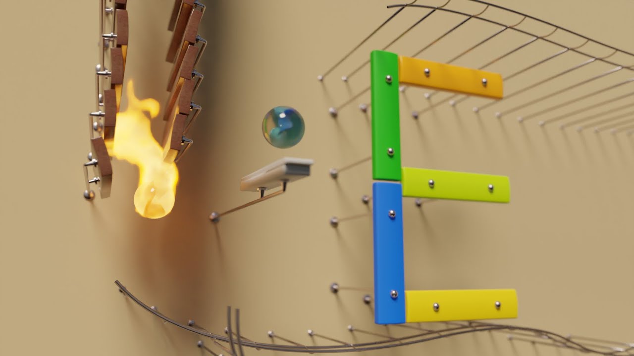 Marbles perform Rush E on different instruments.