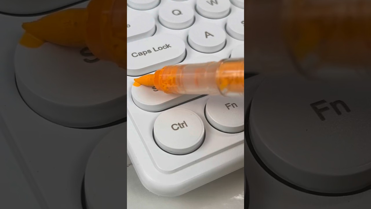 Perfect keyboard painting.