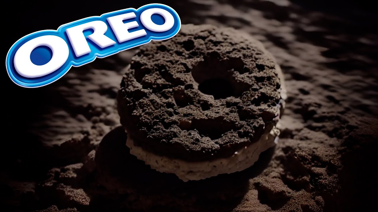 AI creates an Oreo commercial.