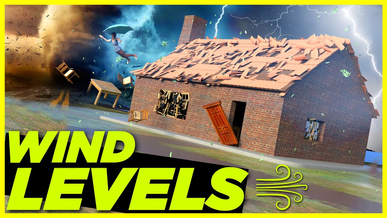 Jarring hurricane 3D simulation.