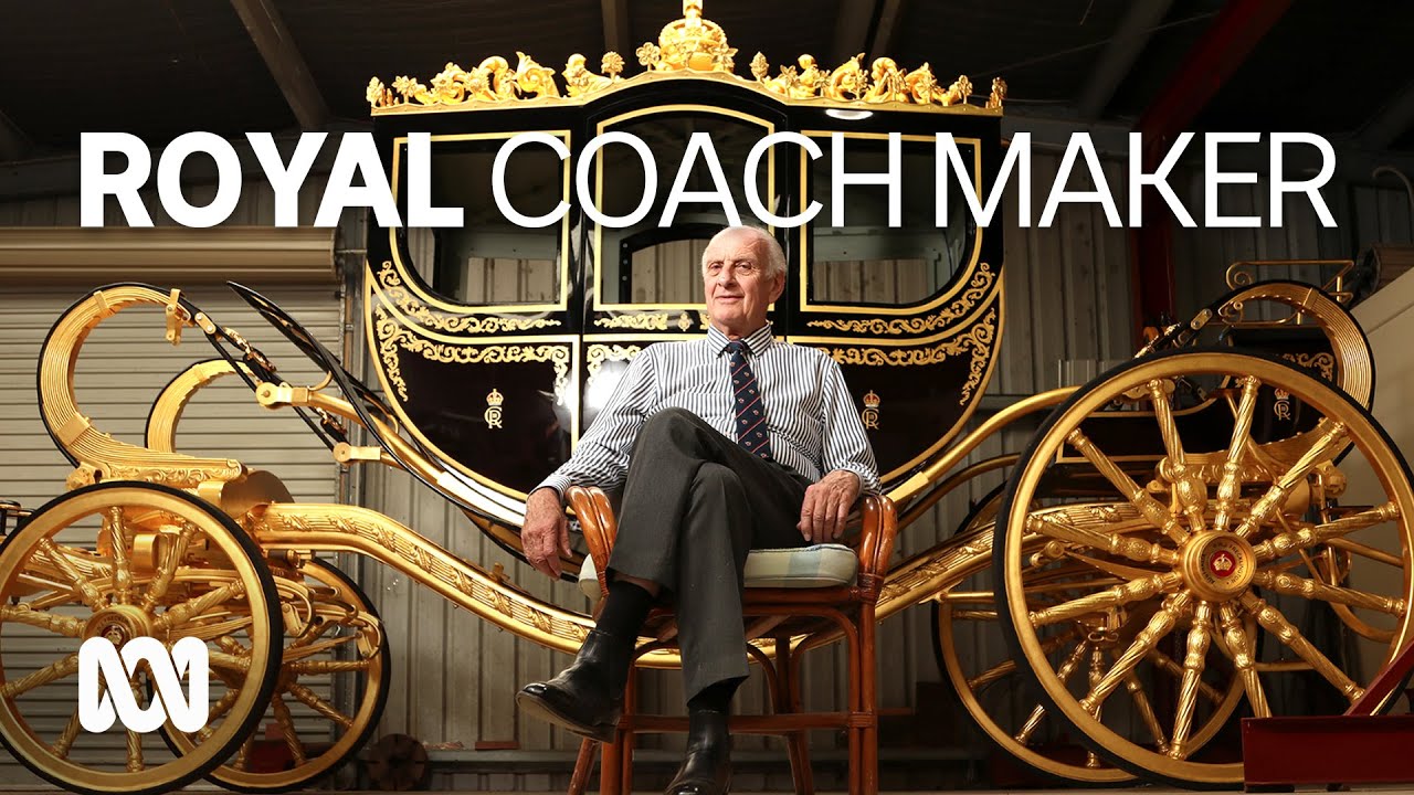 Last royal coach maker completes his final work.