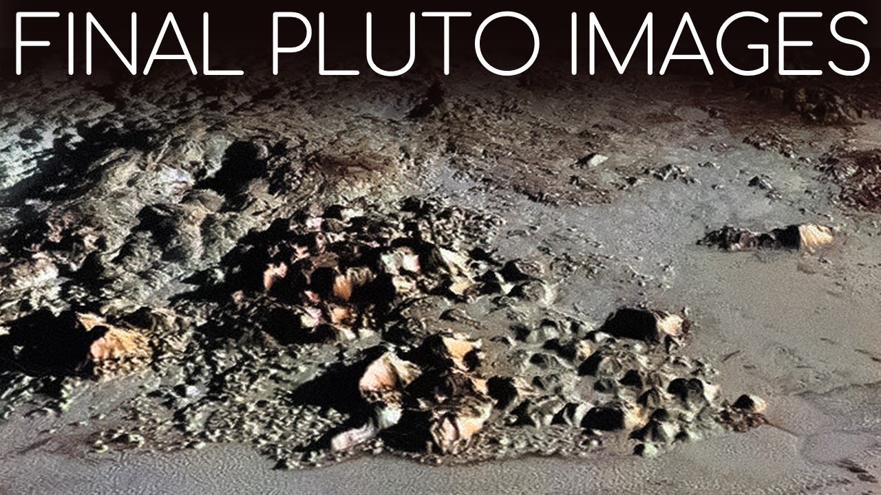 Perhaps the last images we'll ever see of Pluto.