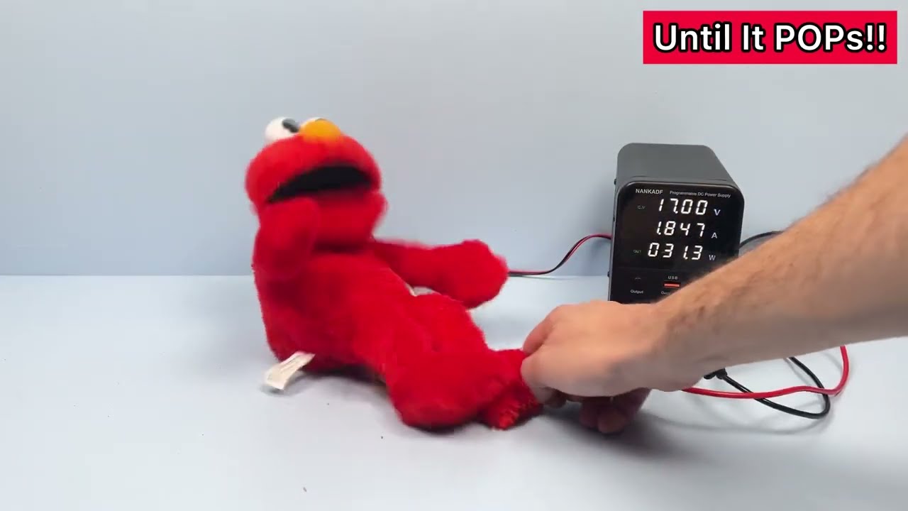 Elmo, but super speed.