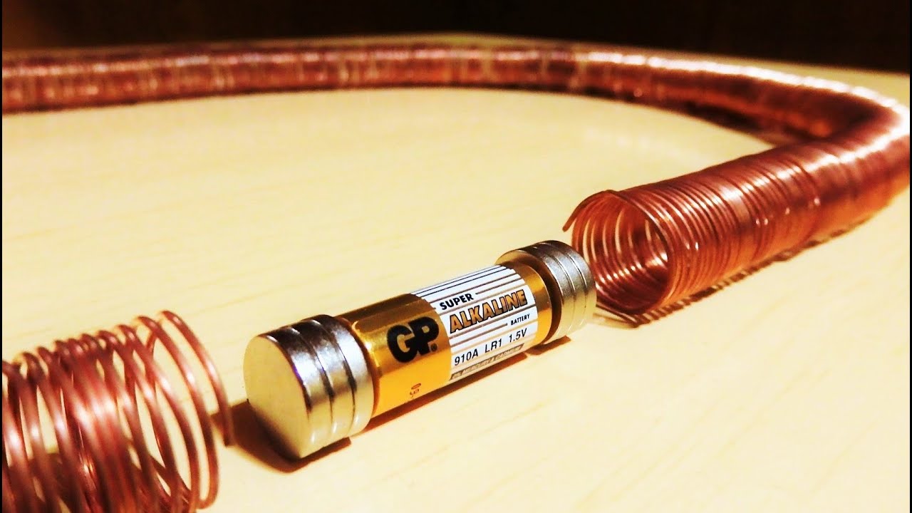 World S Simplest Electric Train