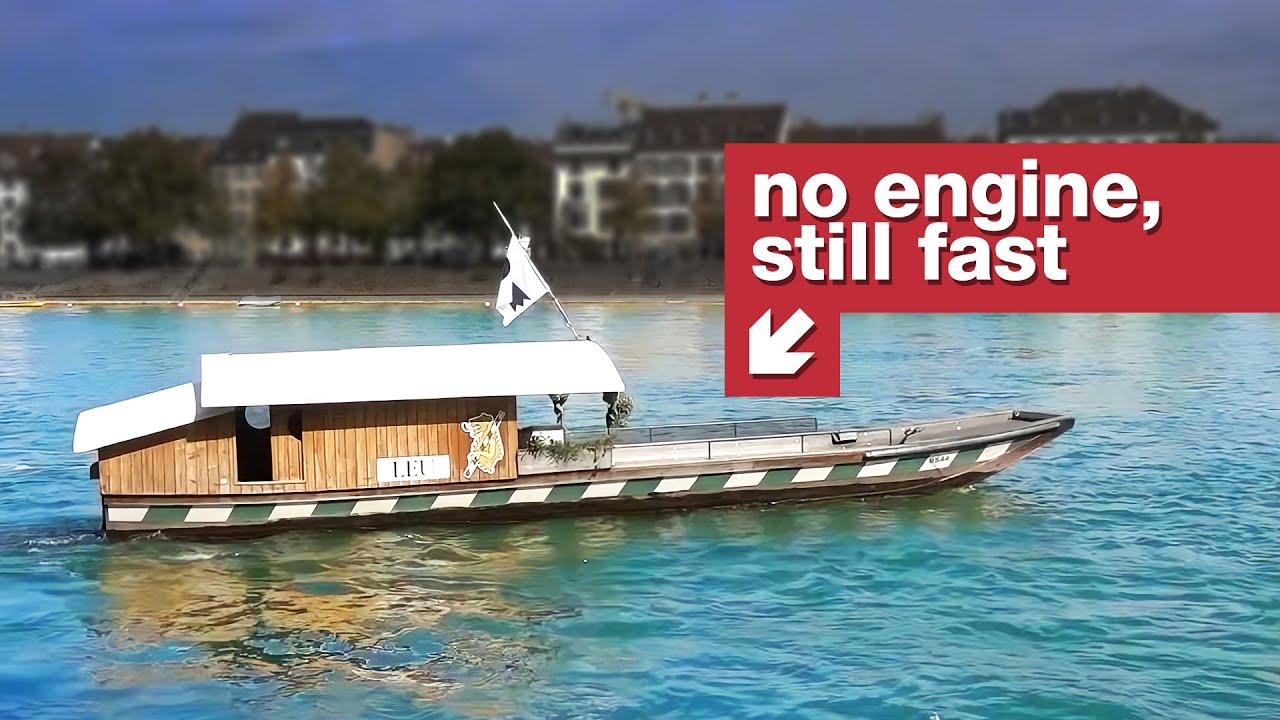 Reaction ferries are really clever.